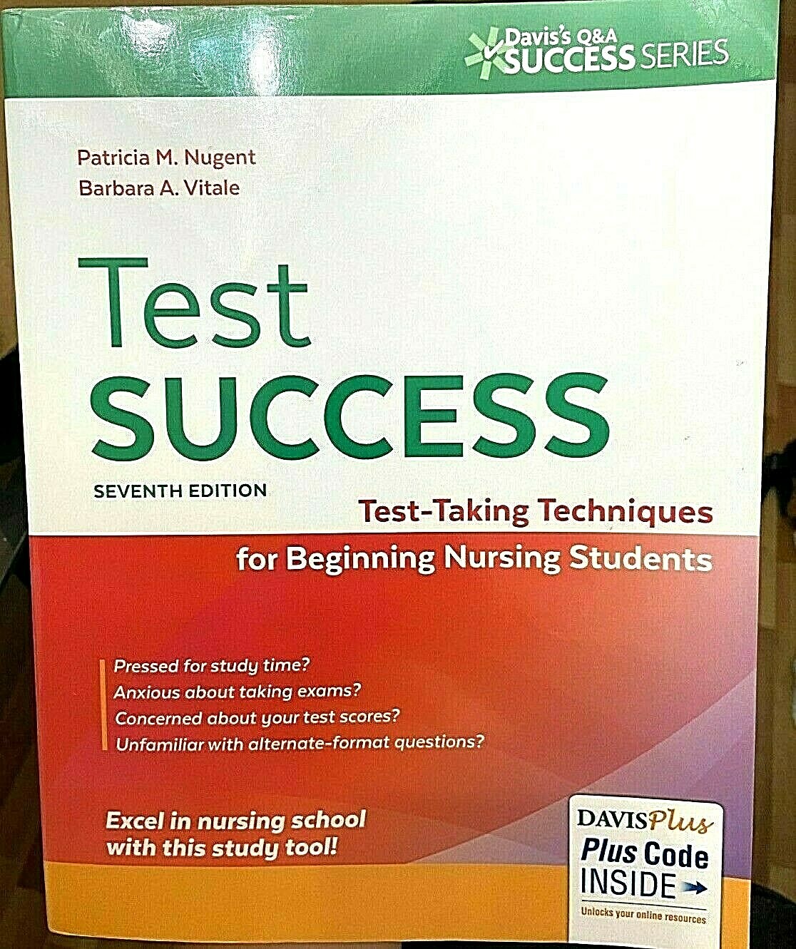 Test Success: Test-Taking Techniques for Beginning Nursing Students ...