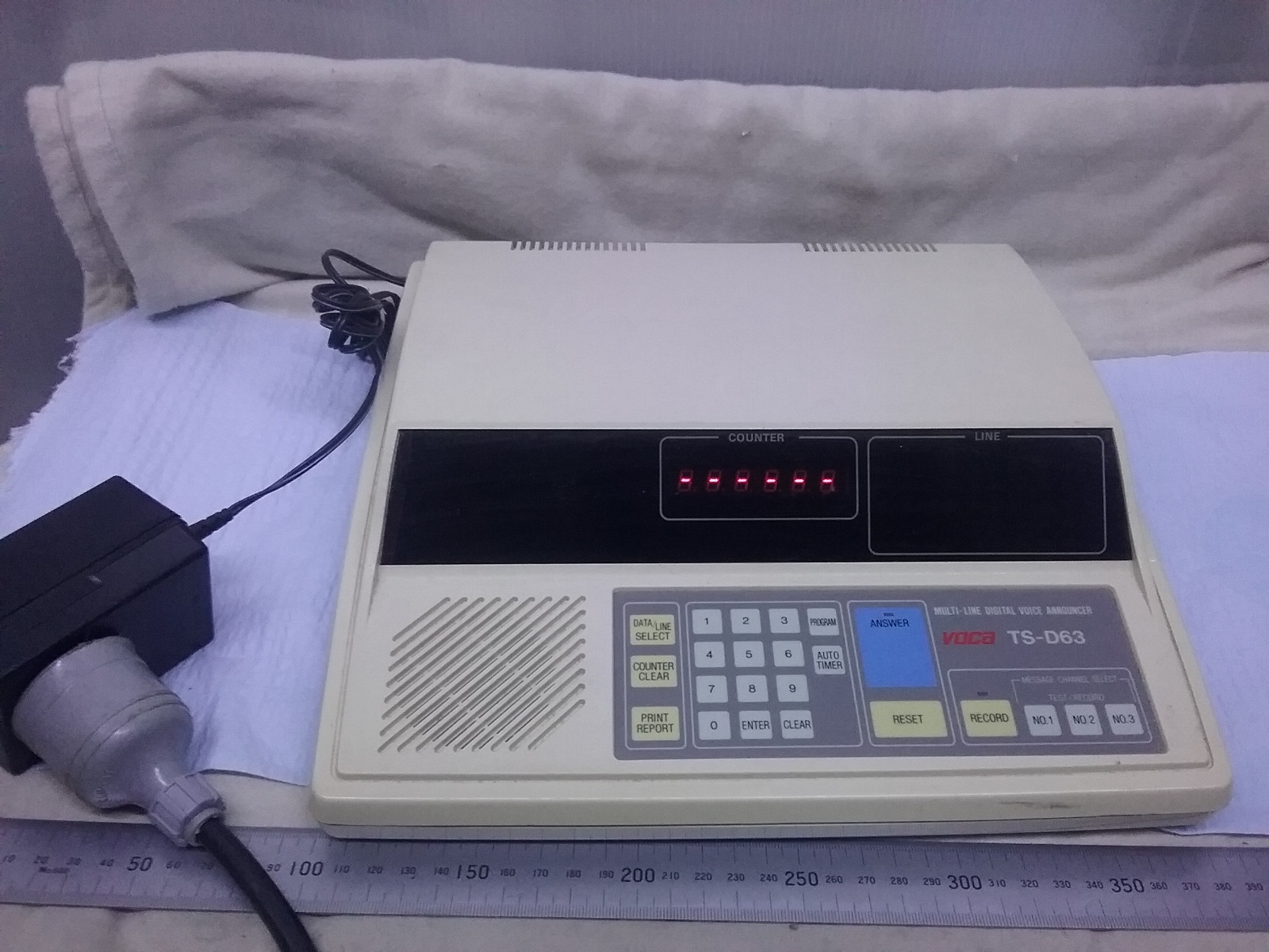 Vintage VOCA TS-D63 Operating Console Multi-Line Digital Voice ...