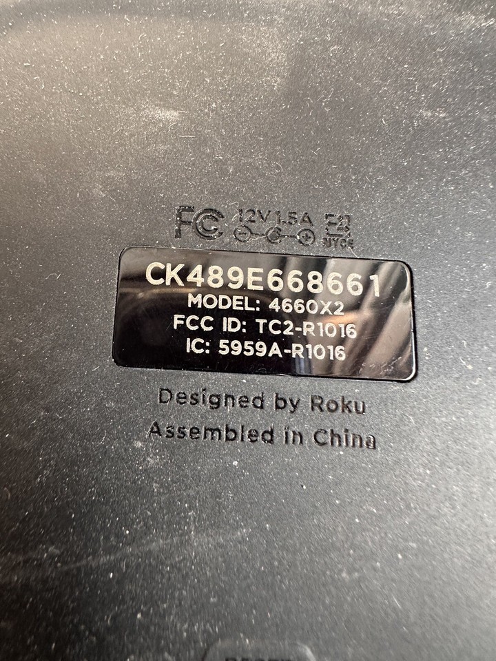 Roku Ultra 4660X2 4K Streaming Media Player NO REMOTE | eBay