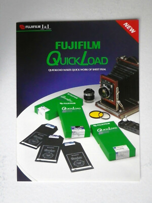 Prospectus FUJI - FUJIFILM QUICK LOAD (Anglais) | eBay