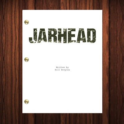 Jarhead Movie Script Reprint Full Screenplay Full Script | eBay