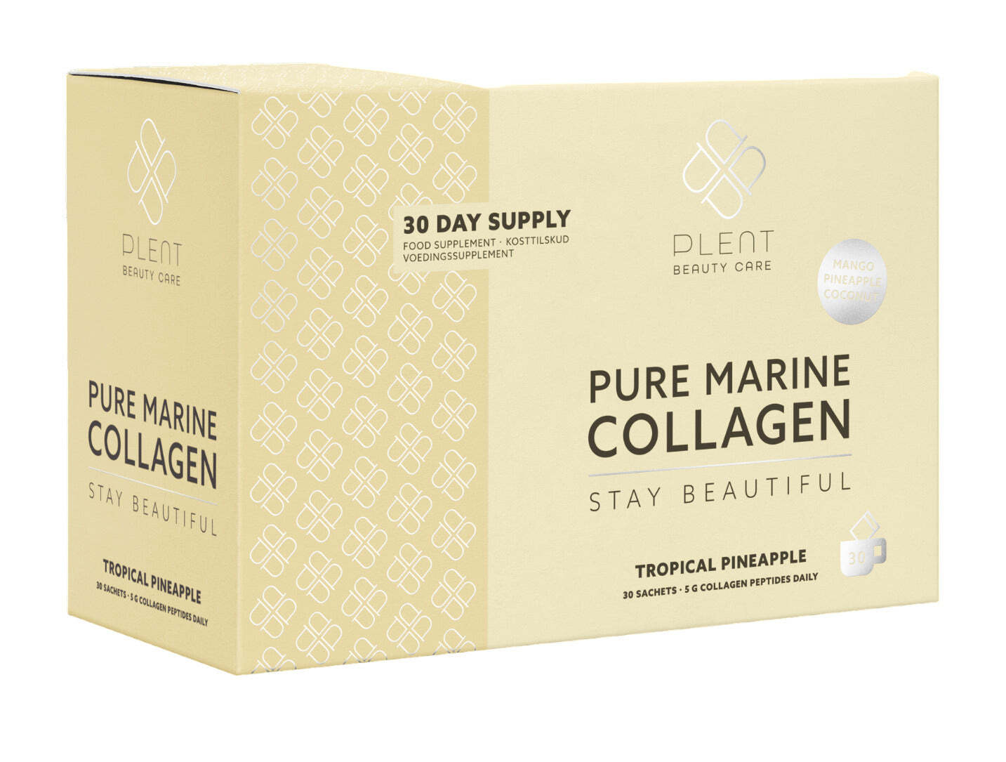 Plent Pure Marine Collagen Tropical Pineapple 30 Sachets | eBay UK