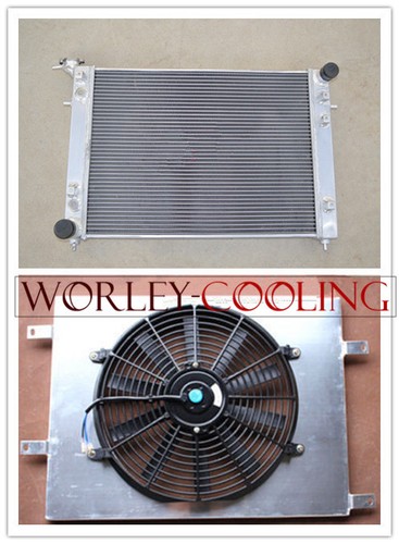 3Row Aluminum Radiator + Shroud +Fan for Holden Commodore VN VG VP VR ...