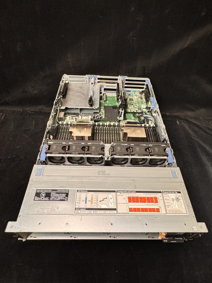 DELL POWEREDGE R740 8LFF 2x 20C GOLD 6148 2.4GHz 768GB RAM 2x 1TB H730P ...