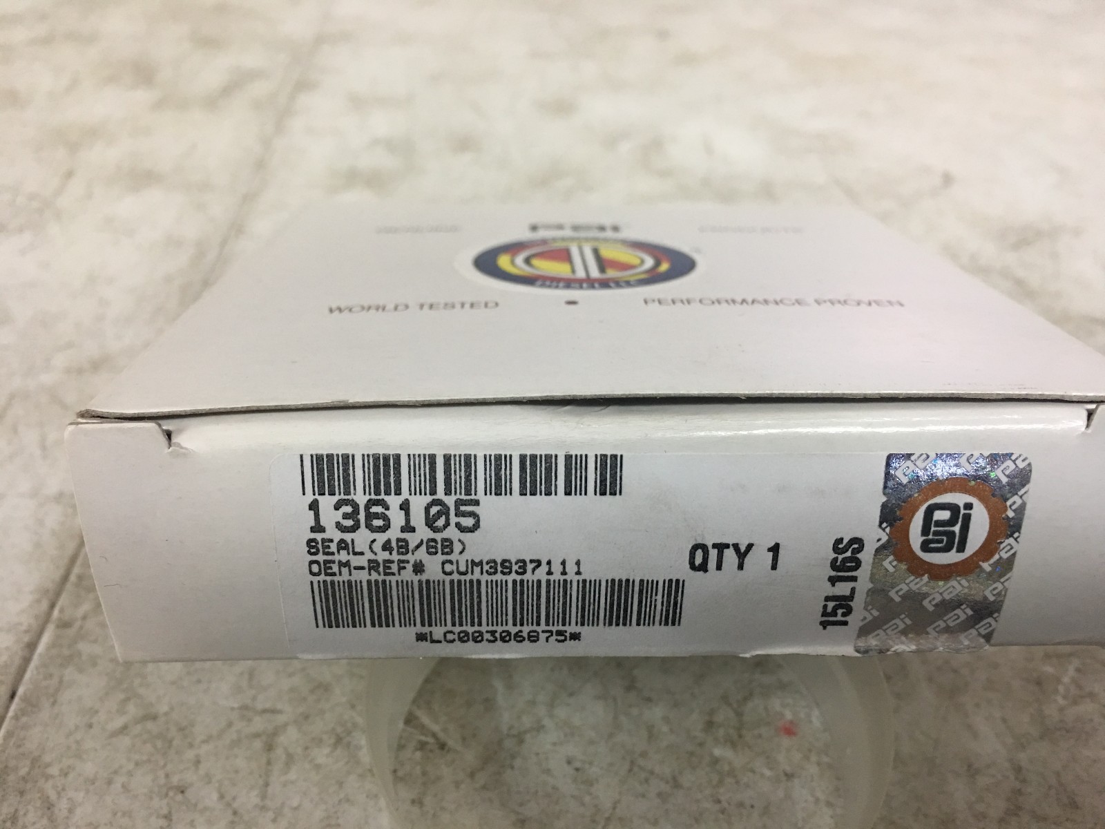 Front Crankshaft Seal Kit for Cummins 4B 6B. PAI # 136105 Ref.# 3937111 ...