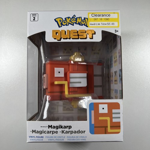 Pokemon Quest Magikarp Mint Rare Vaulted series 2 Collectible Figure ...