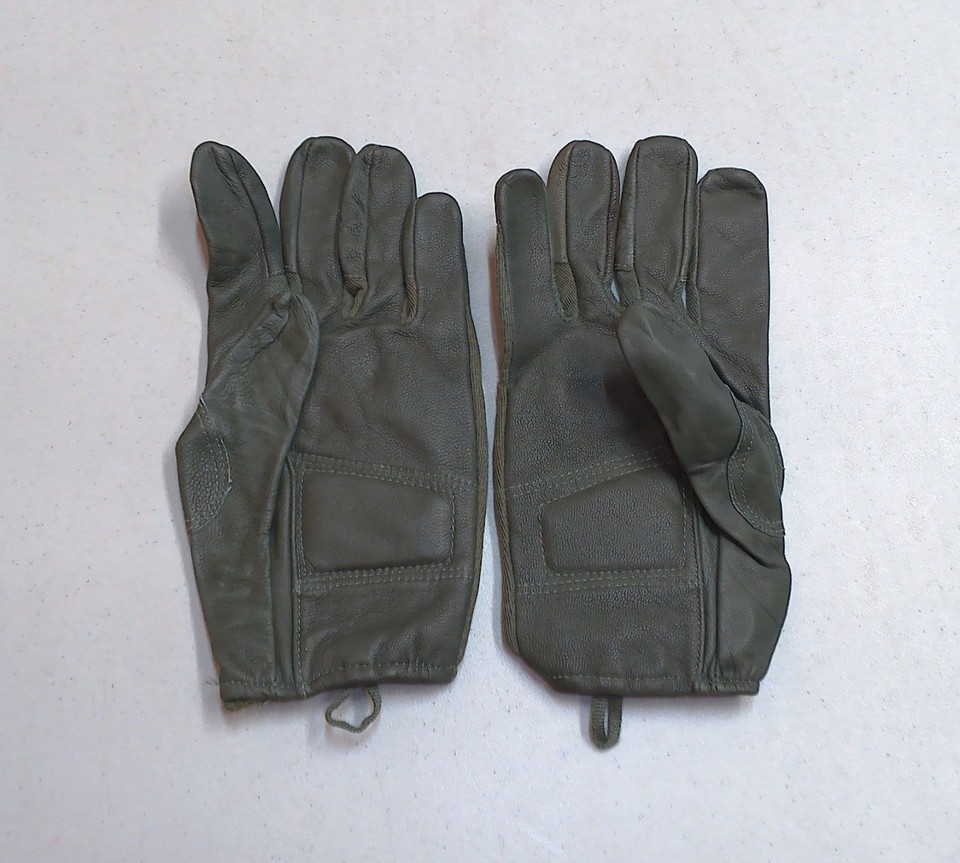 US Military Issue OD Green Leather Army Combat Gloves Size XX-Large | eBay