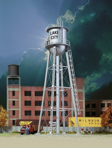 Series Built-ups HO Scale Model Series Built-Ups City Water Tower ...