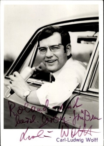 Foto postal Carl-Ludwig Wolff, autógrafo - 11220842 | eBay