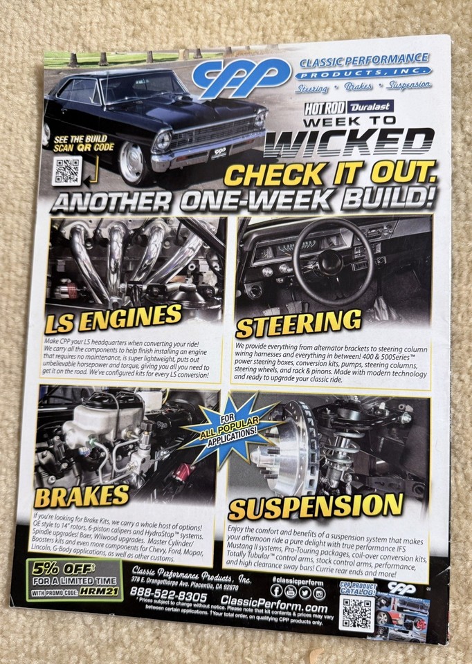 February 2021 Hot Rod magazine custom cars race etc | eBay