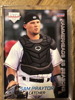 2022 Jupiter Hammerheads Sam Praytor RC Rookie Miami Marlins Alabama | eBay