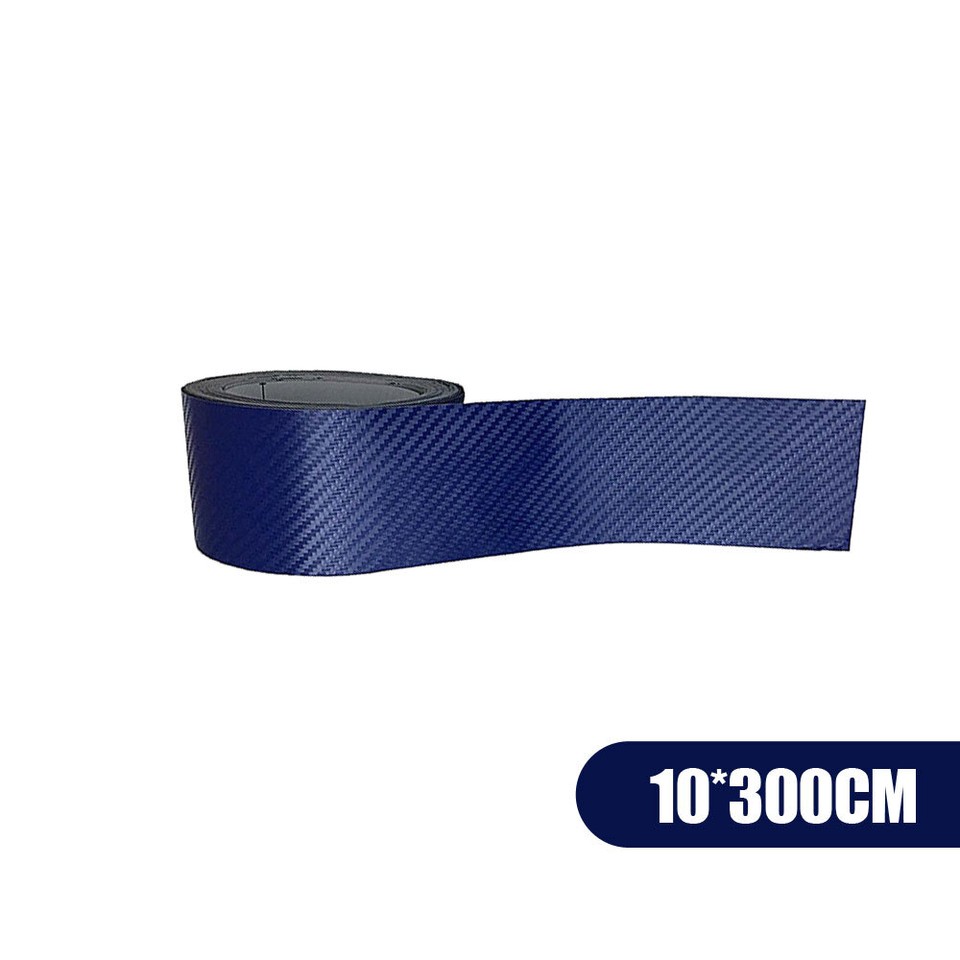 Carbon Fiber Car Sill Scuff Anti-Scratch Threshold Sticker Protection ...