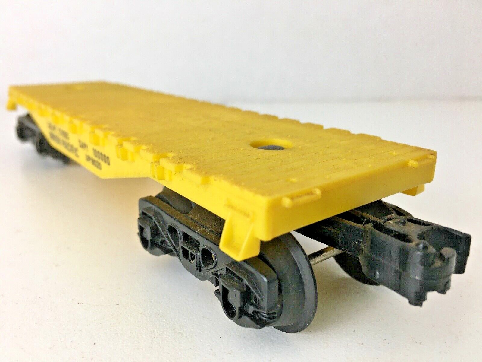 Lionel 6-9020 Yellow Union Pacific Flatbed Car up 9020 for sale online ...