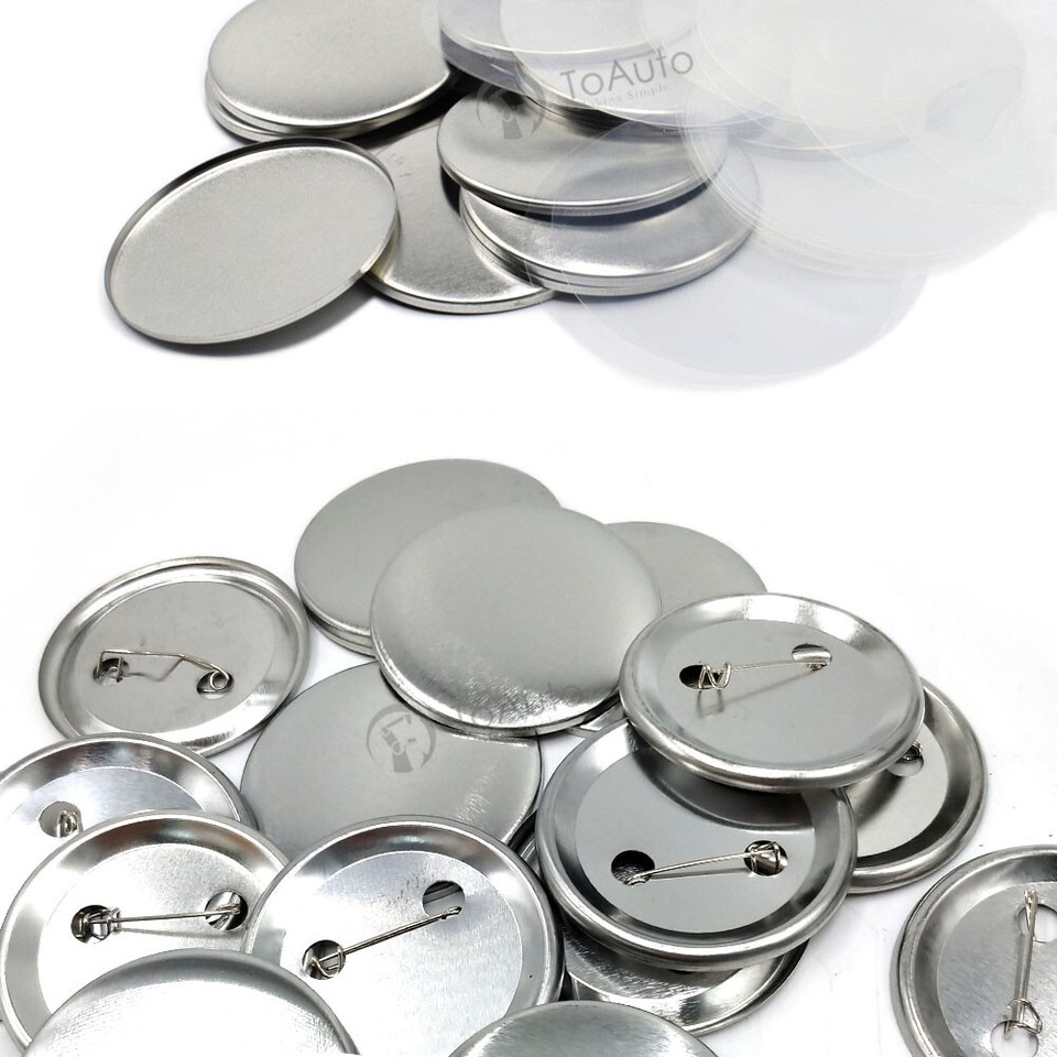 300 Sets SPTE Metal Button Badge Supplies Crafting Tool for Button ...