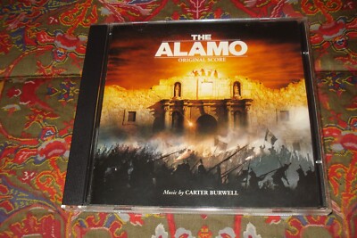 2004 "THE ALAMO" ORIGINAL SCORE CARTER FOLK MILITARY SOUNDTRACK CD ...