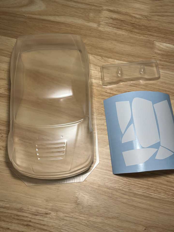 BOKI Racing Team Associated RC18R 18R Nightline Body Decal 1/18 Vintage ...