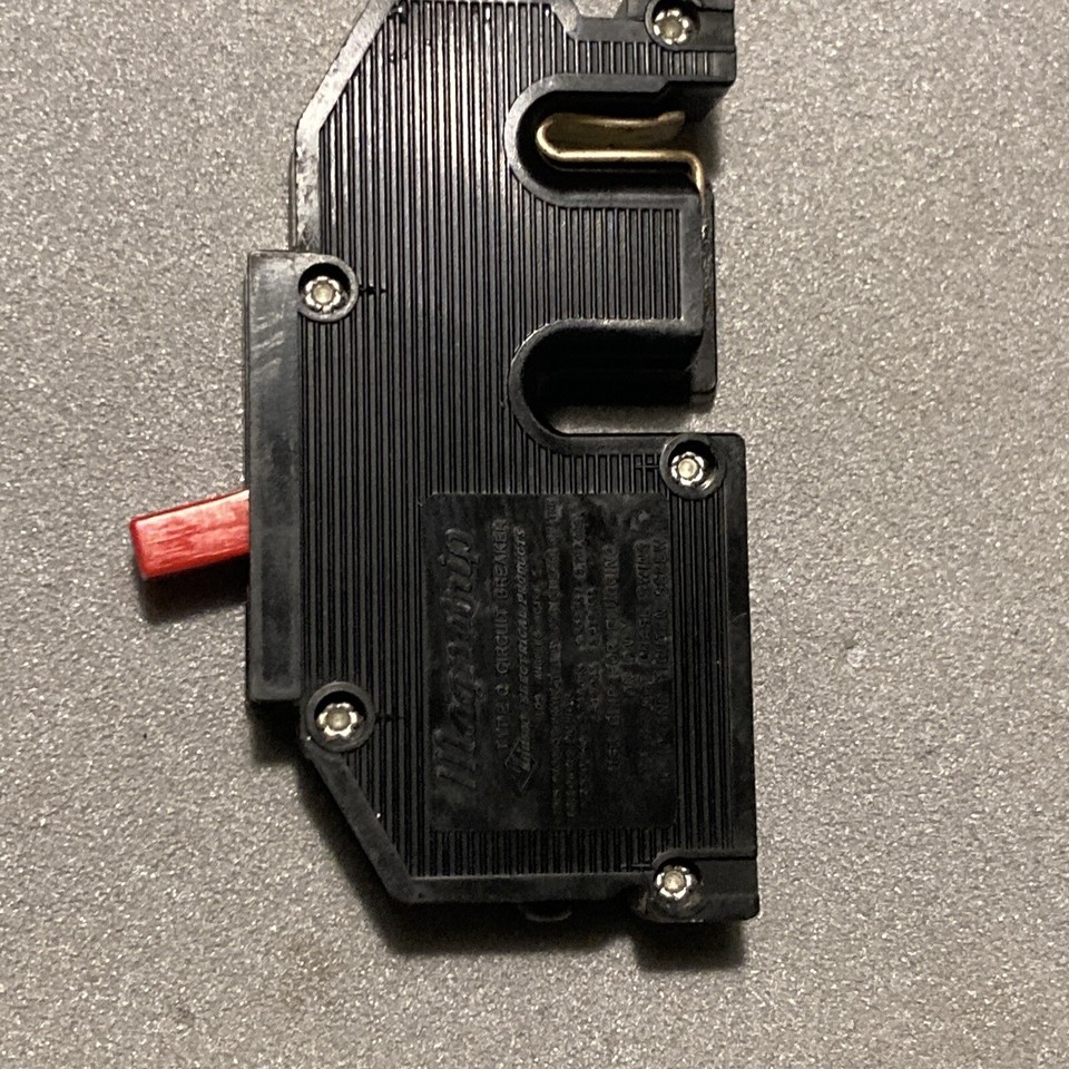 Zinsco Q20 Magnetrip 20 Amp 1 Pole Circuit Breaker 20A 1P Type Q RED ...