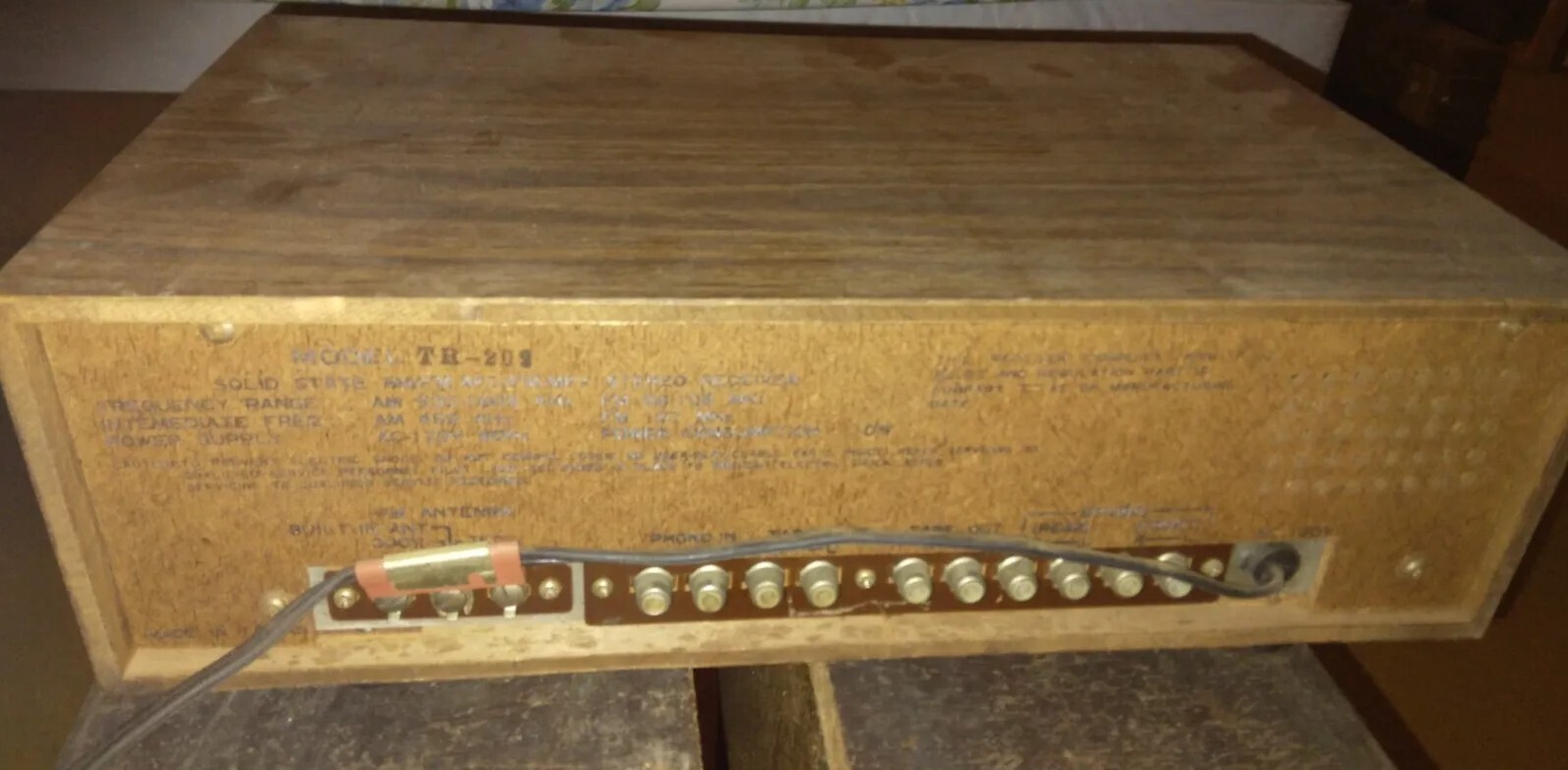 Vintage COMMODORE STEREO RADIO AM/FM SOUND Receiver - TESTED, WORKS! | eBay