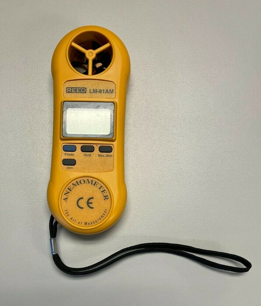 REED LM-81AM POCKET ANEMOMETER | eBay
