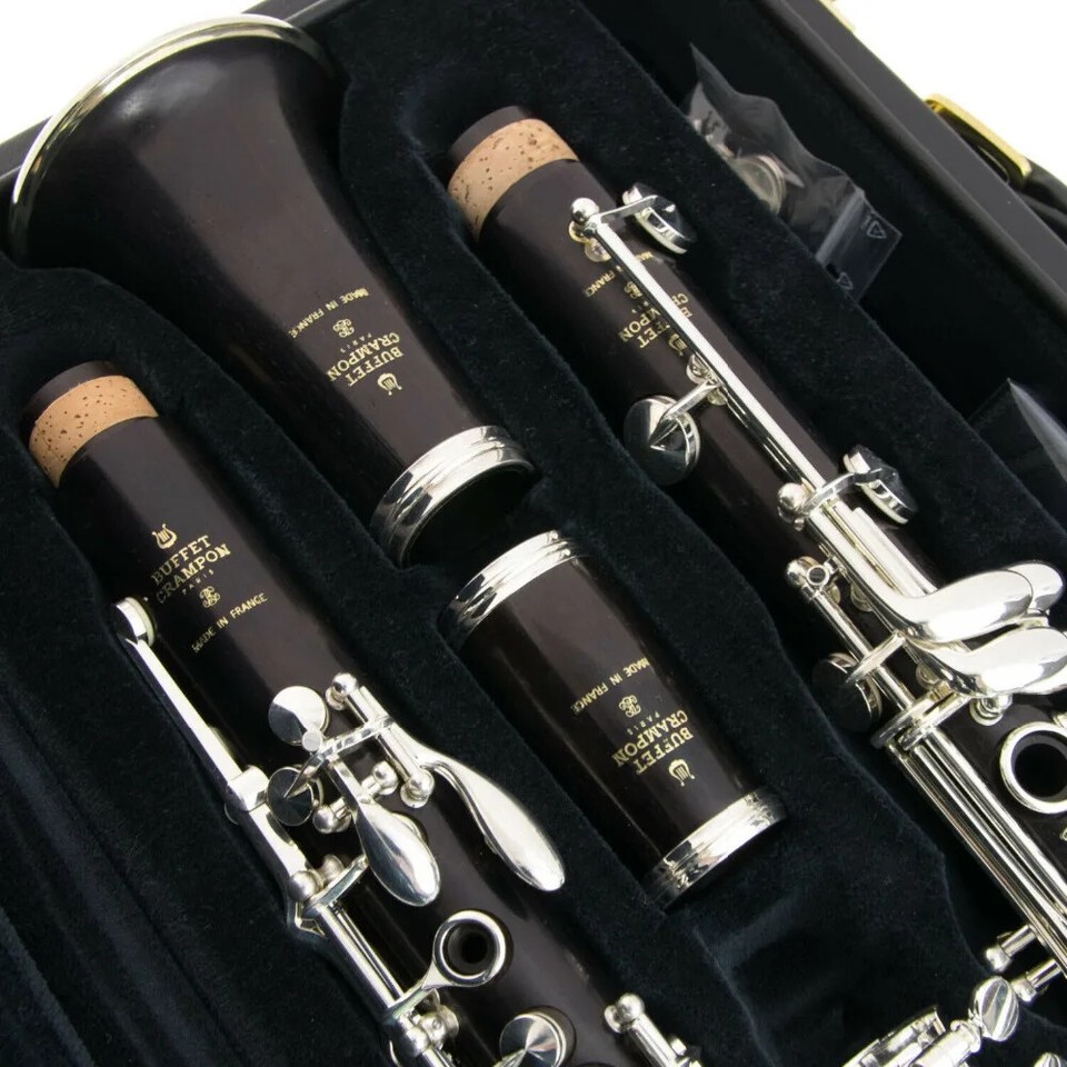 Professional Bb Clarinet R13 Ebony Wood Clarinets Nickel Silver Key ...