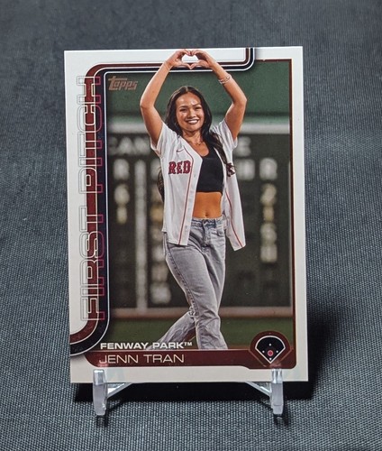 Jenn Trann First Pitch 2025 Topps Series 2 Baseball Card #FP2-4 Boston ...