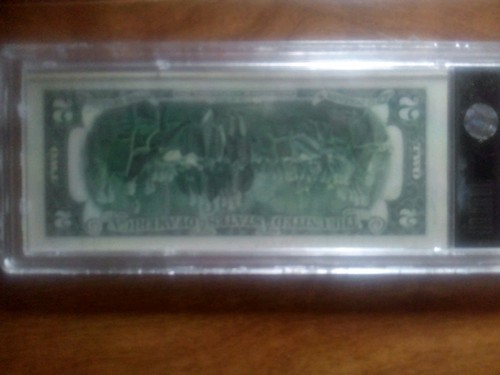 Uncirculated Two Dollar Note Colorized Yellowstone National Park | eBay