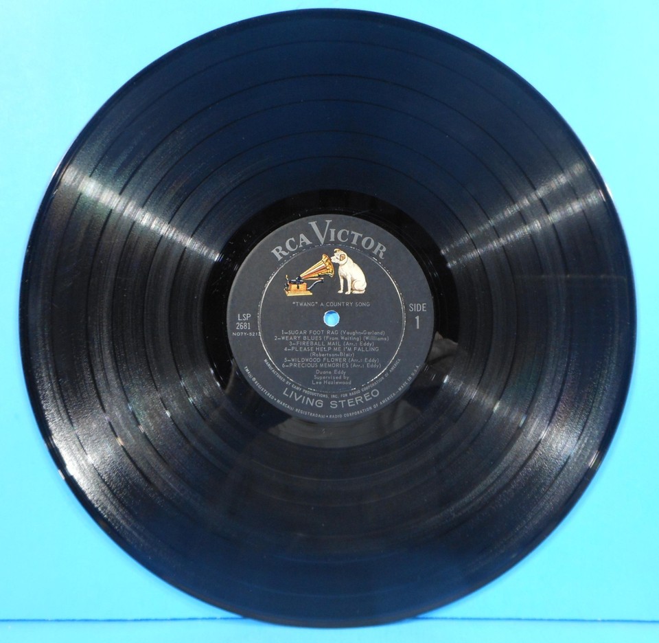 DUANE EDDY "TWANG" A COUNTRY SONG LP 1963 ORIGINAL GREAT CONDITION! VG+ ...