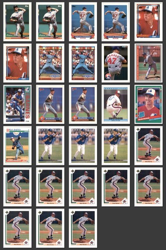 Lot of (103) Kevin Appier Cards Royals Athletics Angels RC Rookie ...