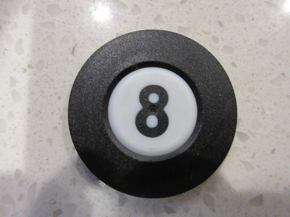 8 Ball Casino Chip Great Pool Billiards Golf Marker + FREE Las Vegas ...