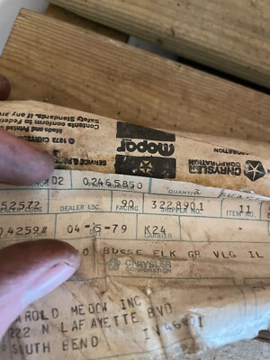 MOPAR 2465850 Rocker Arm Shaft for Dodge / Plymouth / Chrysler 440 RB ...