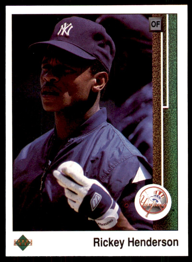 1989 Upper Deck Rickey Henderson Baseball Cards #210 | eBay