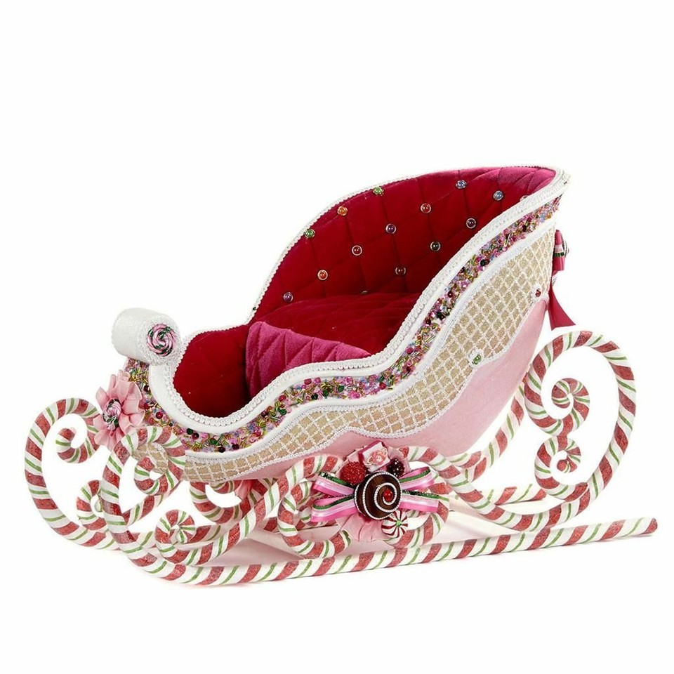 Katherine's Collection SWEET SLEIGH Tabletop CHRISTMAS Peppermint 28 ...