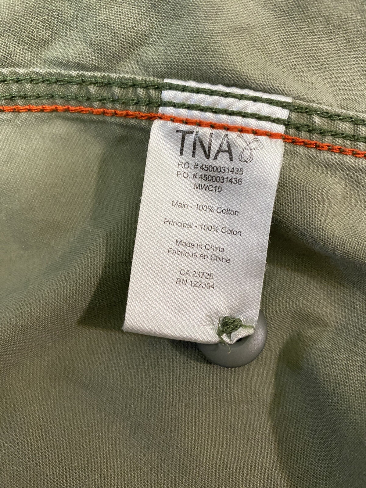 Aritzia TNA Camo Army Hoodie Jacket Women’s Small - Gem