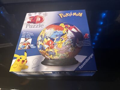 Ravensburger Pokemon 3D Jigsaw Puzzle Ball for Kids Age 6 Years Up - 72 ...
