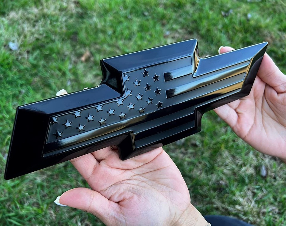 2016-2019 Chevrolet Silverado 1500 Front & Tailgate Bowtie Overlay ...