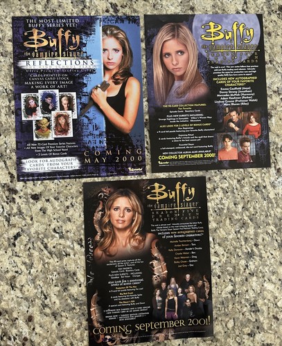 Buffy the Vampire Slayer - Reflections Season 4 5 - Sell Sheet Promo Ad ...
