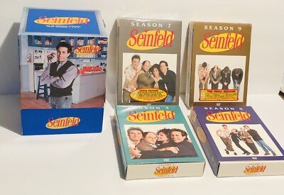 Seinfeld Box Set Series 40 Episodes W/Extras 1,2,3 Collectible ...