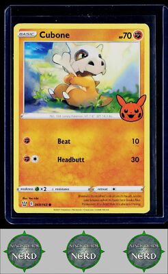 Cubone Trick or Trade BOOster #069/163 Promo | eBay