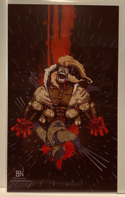 Sabertooth Print*Ben Ruzicka print for Mainstream Comics | eBay