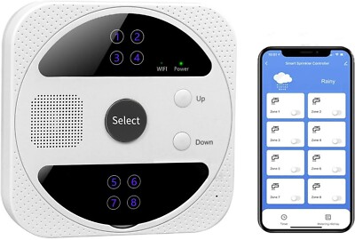 WiFi Smart Sprinkler Controller, Remote Access Watering Sprinkler ...