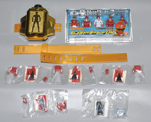 Power Rangers Gokaiger Gokai Backle + Unused Ranger Key Set 04 + 5key ...
