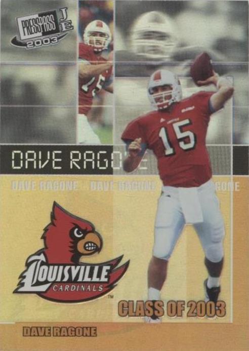 2003 Press Pass JE - Class of 2003 Dave Ragone #CL 7 (RC) for sale ...