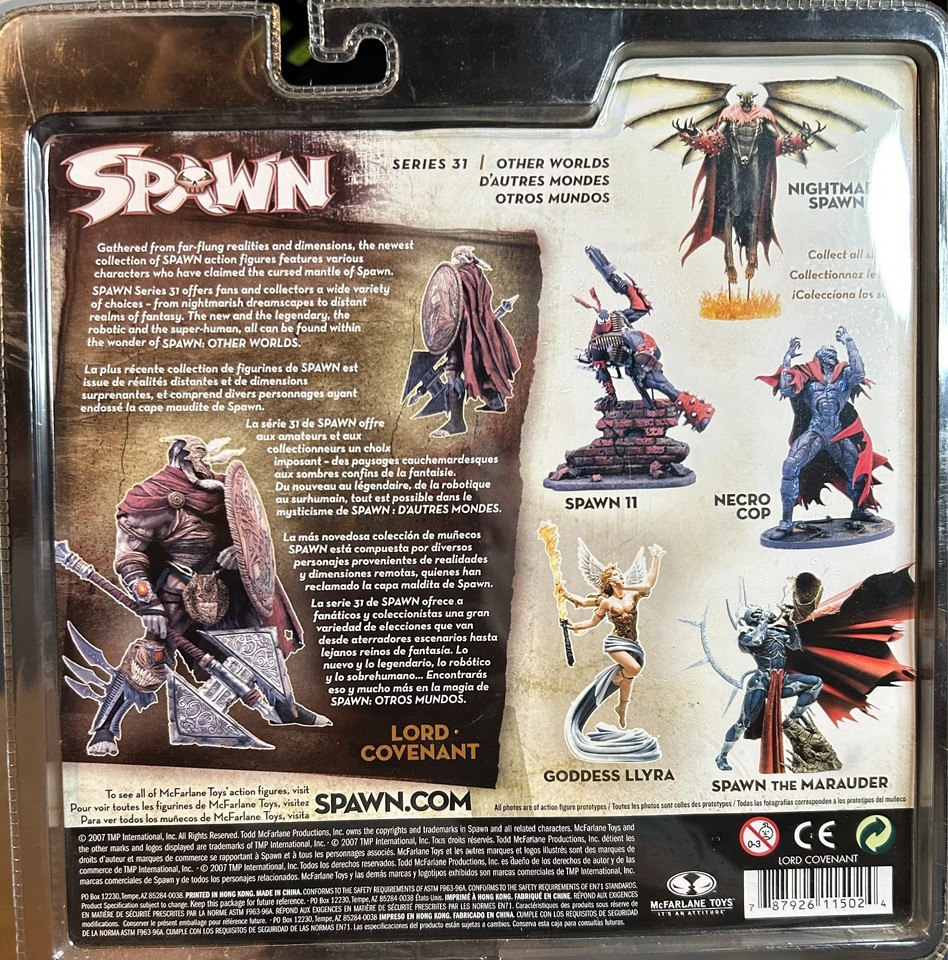 Lord Covenant Figure Spawn Series 31 Other Worlds McFarlane Toys 2007 | eBay