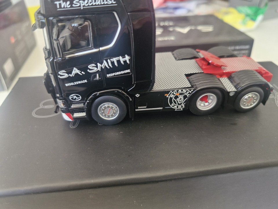S.a.Smith Scania Black Viking 1:50 Scale Model | eBay UK