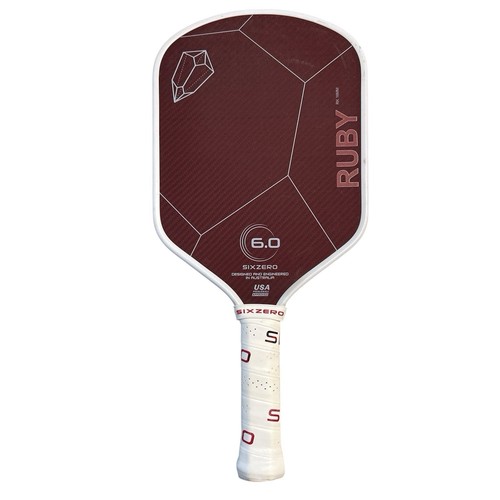 Six Zero 6.0 Ruby 16MM made with Kevlar Pickleball Paddle with Cover | eBay
