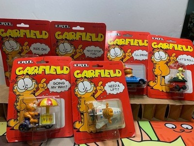 Lot of 6 ERTL Garfield Figurines | eBay