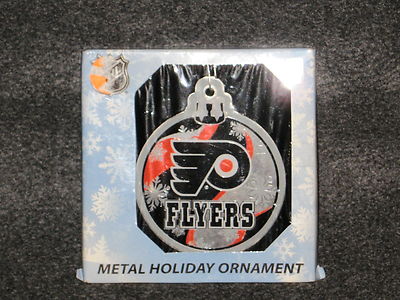 Philadelphia Flyers 3 inch round Metal Christmas Tree Ornament | eBay