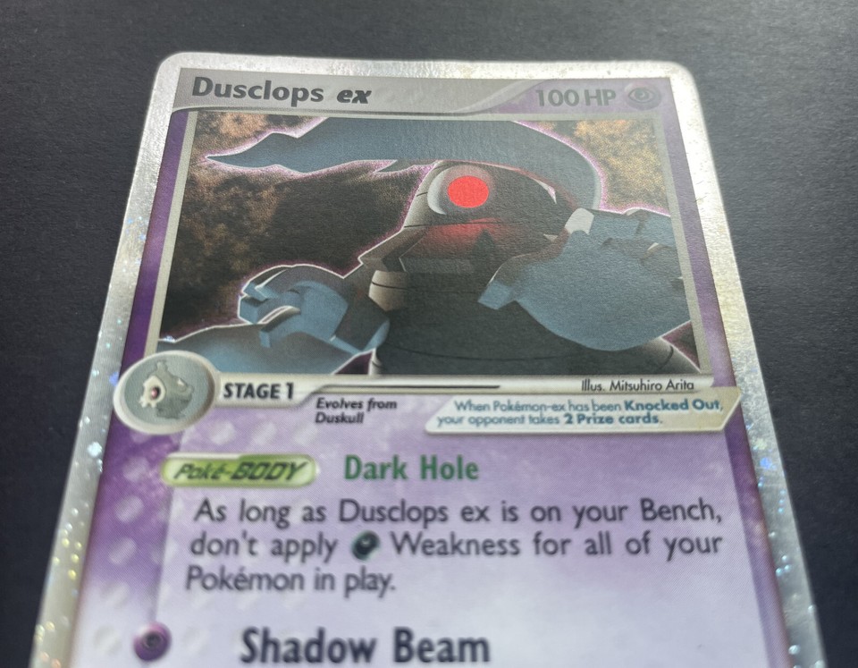 Pokemon Card EX Emerald: DUSCLOPS EX 94/106 ULTRA RARE - LP | eBay