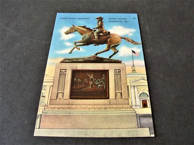 Caesar Rodney Monument, Rodney Square, Wilmington, Delaware-1940s ...