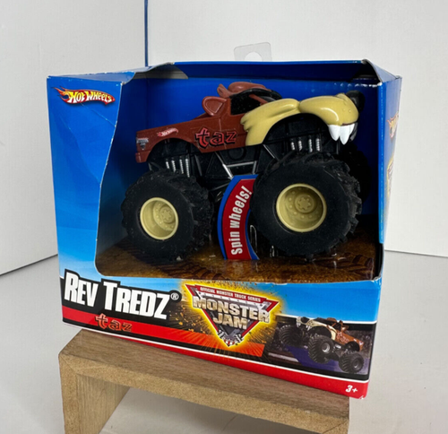 Hot Wheels Monster Jam Rev Tredz Taz - Size 1:43, 2009, Brand New and ...